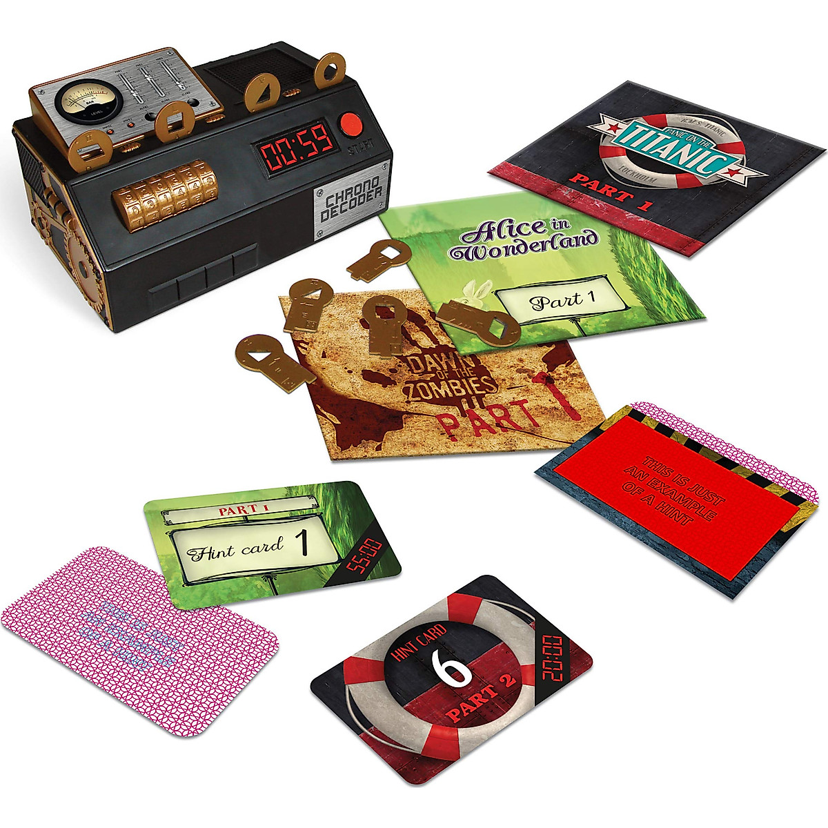 Spin Master Escape Room Version 3 Board Game, for Adults and Kids Ages 16 and up (20130825)