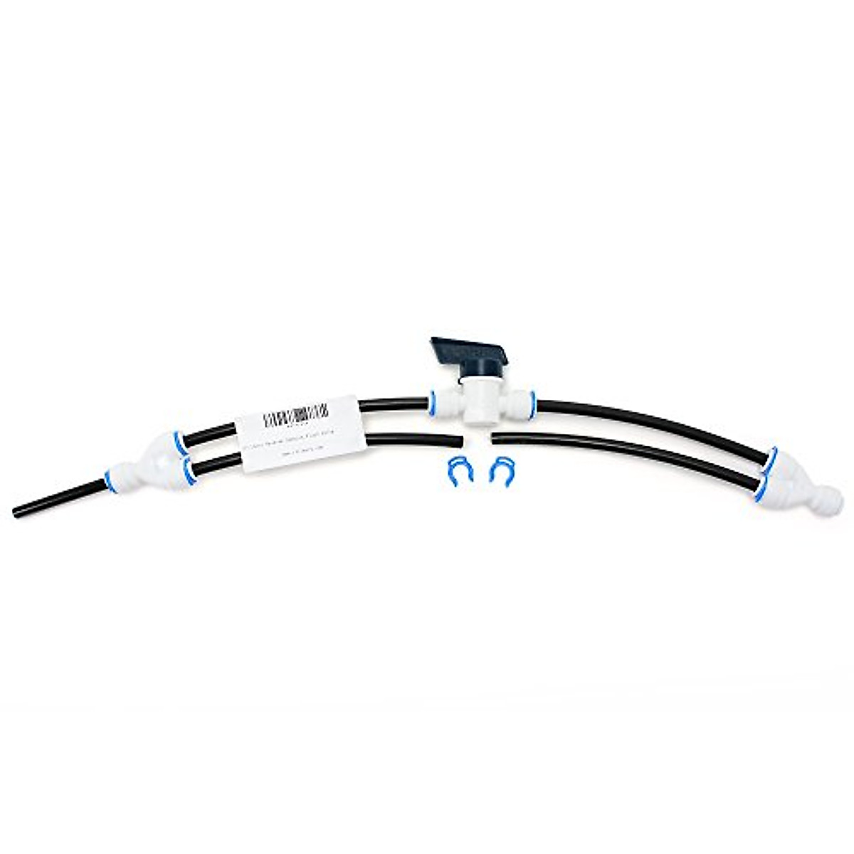 iFilters Reverse Osmosis RO Flush Kit Valve for any standard RO system, 1/4" QC Ports