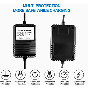 Guy-Tech 9V AC/AC Adapter Replacement for American Audio QD1 Q-D1 MK II MKII Professional Preamp Mixer Q-D6 QD6 3Ch Pro DJ Mixer 3-Channel DJMixer 9VAC Power Supply Cord