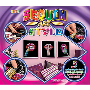 Sequin Art Style Pop Art 3 Arts & Crafts Kits