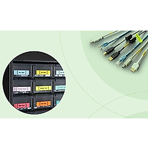 Colour-Store 2 PK Compatible Brother P-Touch M231 MK231 M-k231 Label Tape (0.47")12mm Wide X26.2ft Length ~1/2-Inch