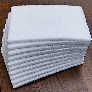 10 PCS 6"x9" 2000 Grit General Purpose Scuff Pads for Scuffing, Scouring, Sanding, Paint Primer Prep Adhesion Scratch - Home Cleaning, Surface Polishing, Metal Deburring，Auto Body Repair