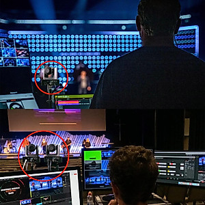 AVKANS 20X NDI PTZ Camera Kits IP Joystick Controller for Video Production