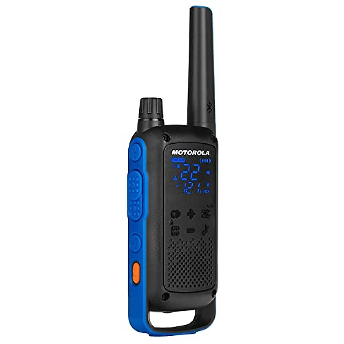 Motorola T800 Talkabout Two-Way Radios - Black/Blue (4 Pack)