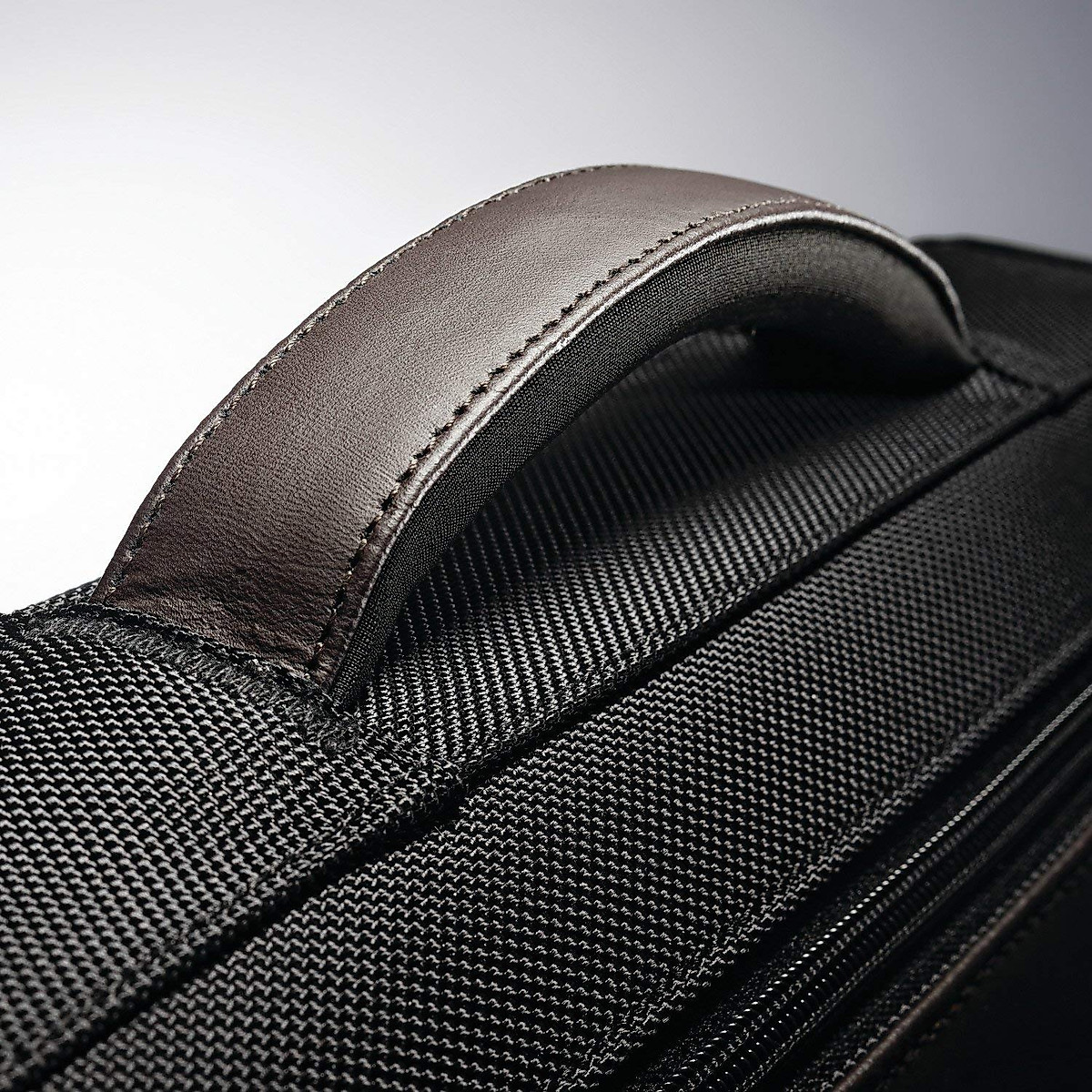 Samsonite Kombi Flapover Briefcase, Black/Brown, One Size