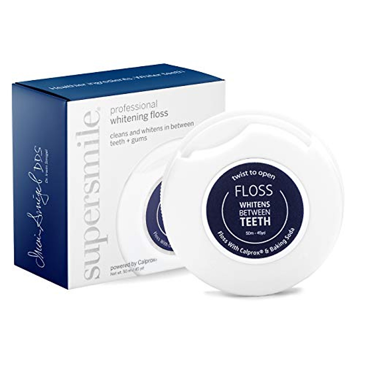 Supersmile Professional Whitening Dental Floss , 1 Count (Pack of 1)