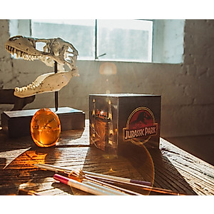 Jurassic Park Tin Storage Box Cube Organizer With Lid | 4 Inches