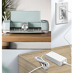 18V Power Cord Compatible with Cricut Maker and Cricut Explore Air 2 Cutting Machine Mini Cake Explore One Create Cricut Maker Replacement for 18V 3a DC cricut Explore air 2 Accessories