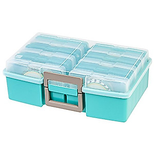 IRIS Baby's First Year Photo Keeper, 1 Pack, Baby Blue