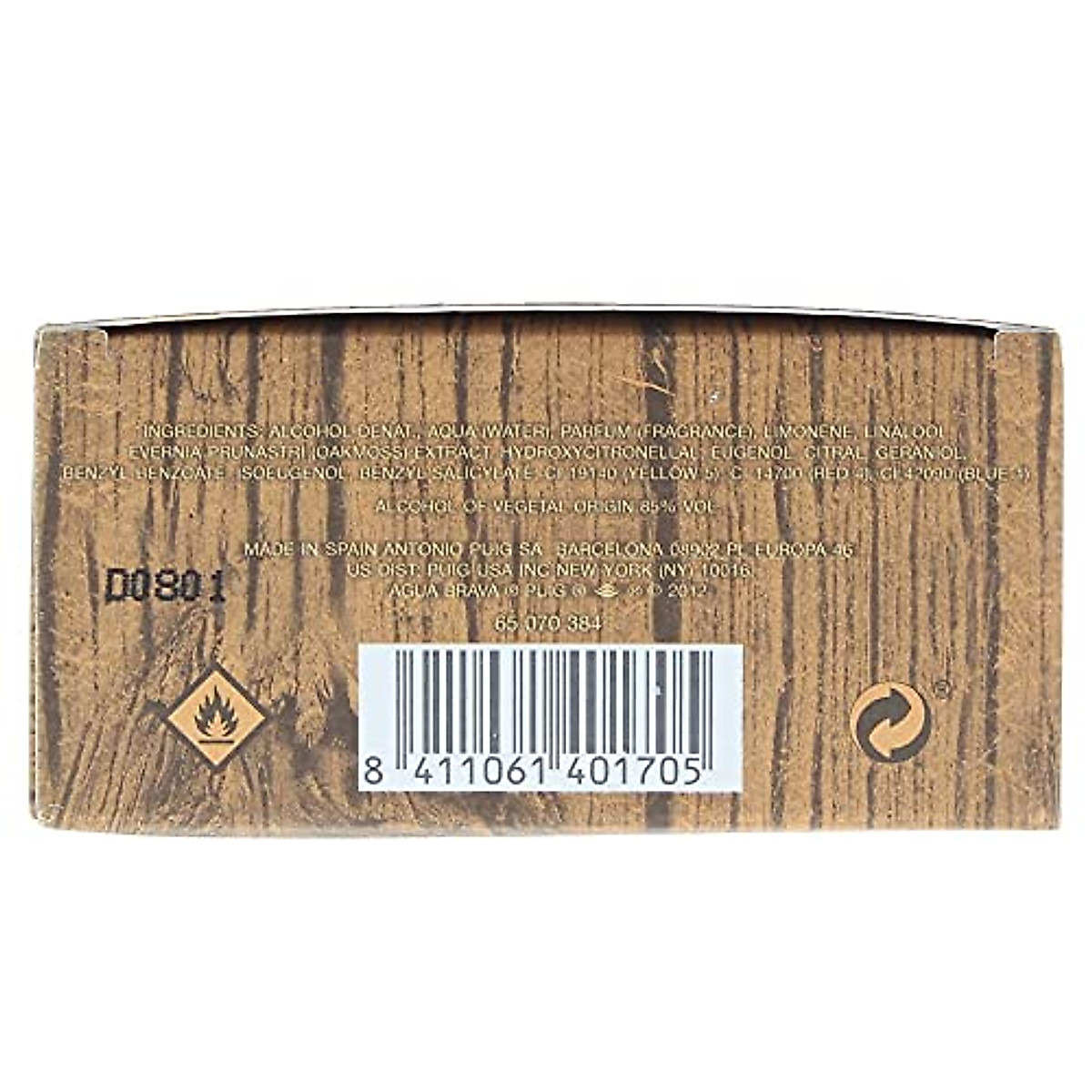 Antonio Puig Agua Brava By Antonio Puig for Men Eau De Cologne Splash, 3.4-Ounce / 100 Ml