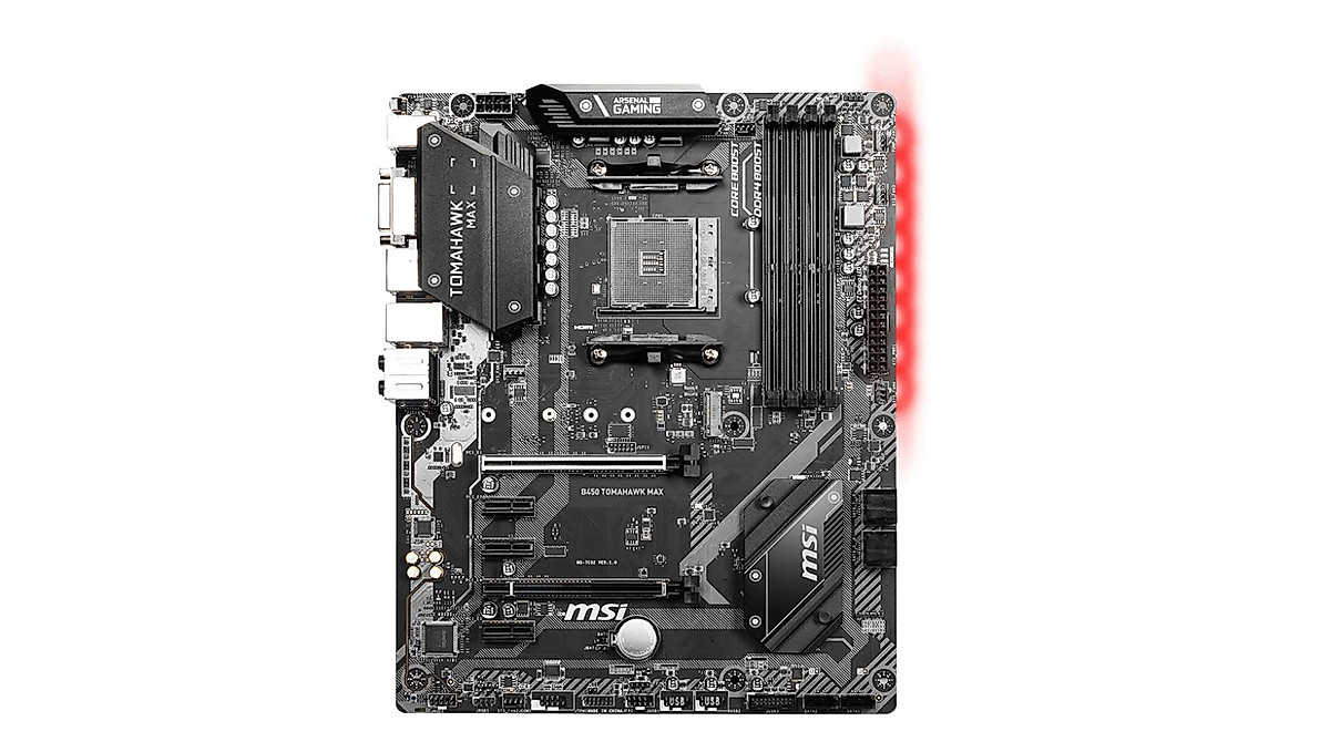 MSI B450 Tomahawk MAX ATX Motherboard | Gaming PC Build