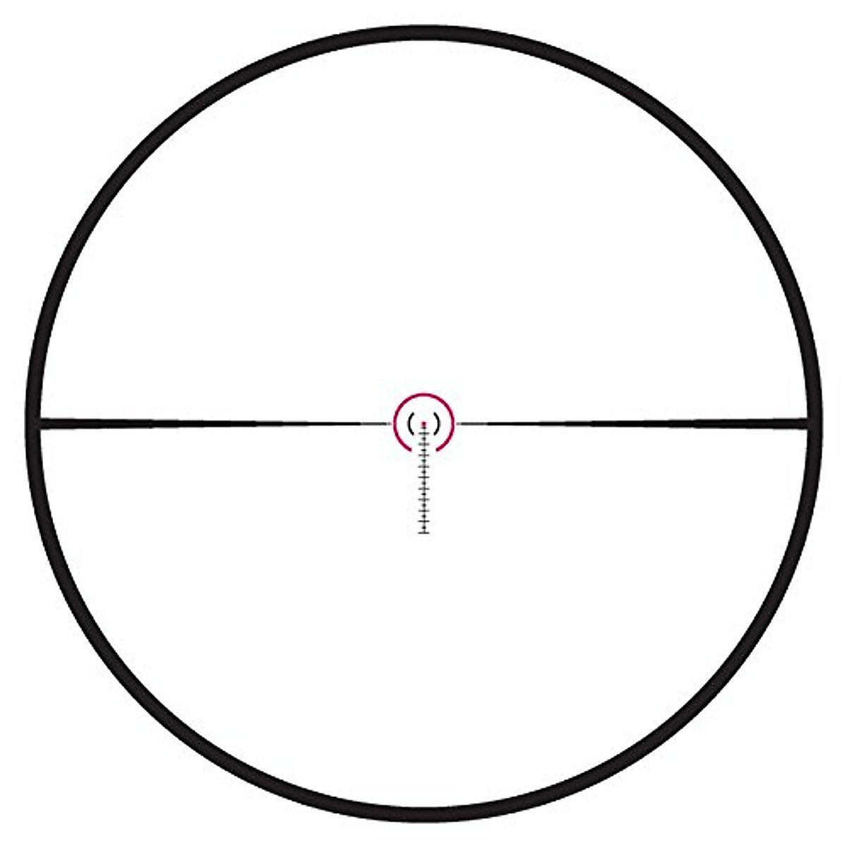 Kahles Optics K16I 1-6x24 SM1 Reticle Rifle Scope, 10515, Black