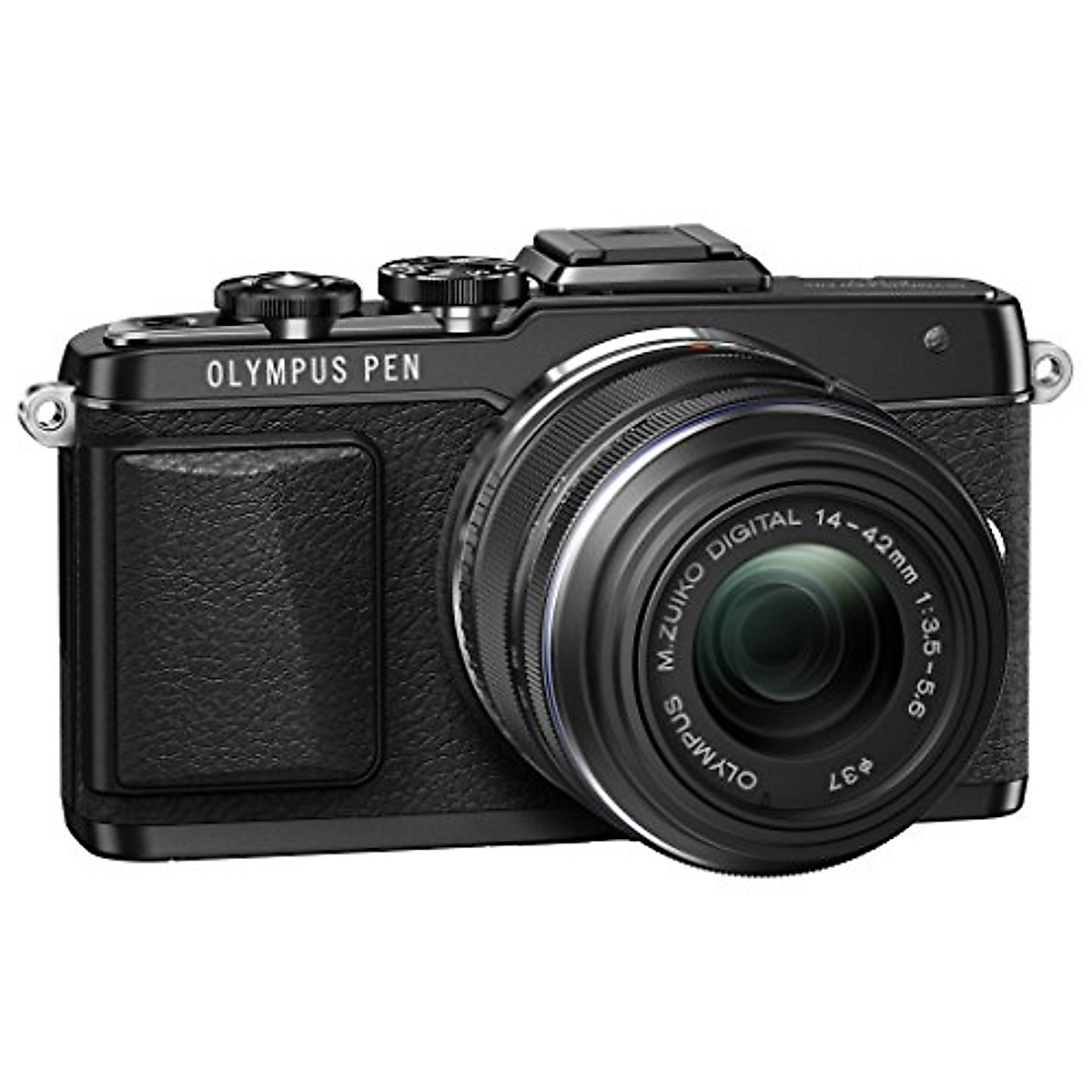 Olympus E-PL7 16MP Mirrorless Digital Camera with 3-Inch LCD with 14-42mm IIR Lens (Black)