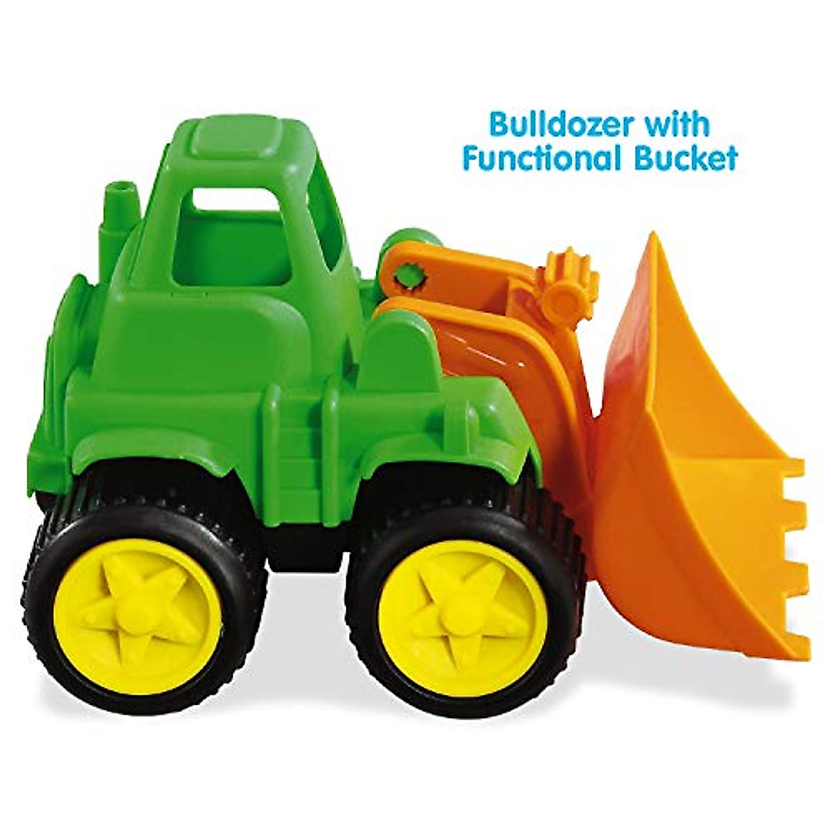 Kidoozie Little Tuffies - Teaches Beneficial Roleplay and Employs Tactile Engagement - For Ages 18 Months and Up