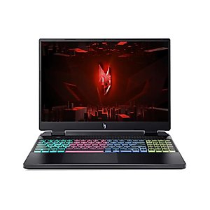 Acer Nitro 16 2023 Gaming Laptop 16" WUXGA 165Hz LCD 14-Core 13th Intel i7-13700H 32GB DDR5 1TB SSD NVIDIA GeForce RTX 4050 6GB Thunderbolt 4 Wi-Fi 6 RGB Backlit KB Windows 11 Home w/ONT 32GB USB