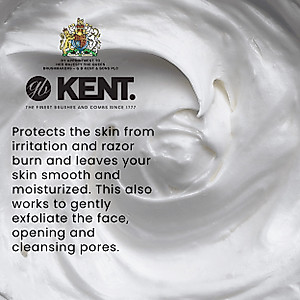 Kent SCT2 Shaving Cream Mens Cooling Menthol Shaving Cream Foam, Perfect Size for Travel or Home Lather Shaving Cream for Men Great for Sensitive Skin