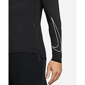 Nike Pro Dri-Fit Men's Slim Fit Long-Sleeve Top (Black, X-Large)