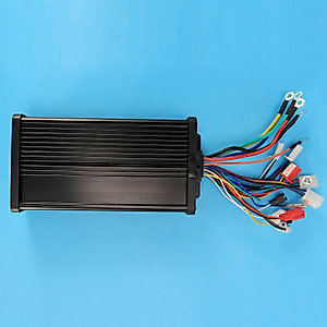 Micvtve 48-60V 1000W Dual-Mode Sensor Sensorless Brushless Motor Controller,Black