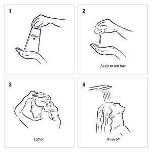 Dove Daily Moisture Shampoo 20.4 oz ( Pack of 2)