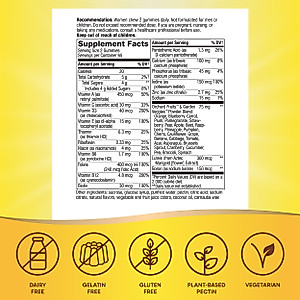 Nature's Way Alive! Women’s 50+ Daily Gummy Multivitamin, Supports Multiple Body Systems*, Supports Healthy Heart, Brain & Bones*, B-Vitamins, Mixed Berry Flavored,130 Gummies (Packaging May Vary)