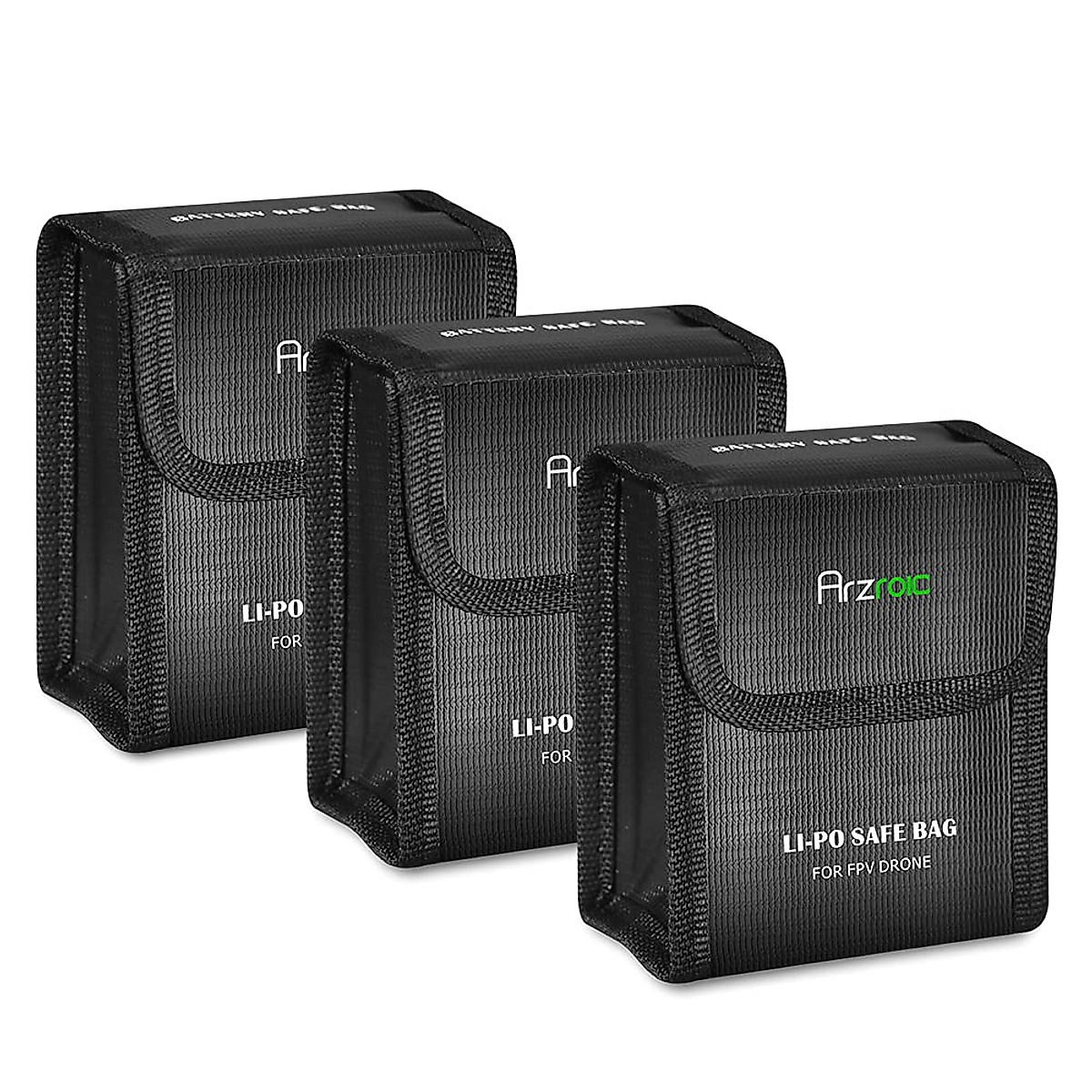 Arzroic Battery Safe Bag Fireproof Case for DJI FPV Drone Accessories Battery Holder Protector