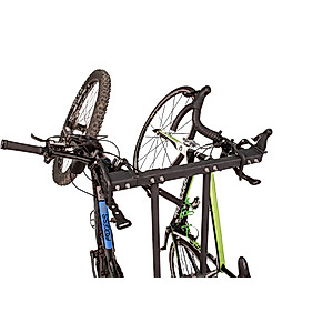 Softride Hang2, 2-Bike Hitch Mounted Rack for 2" and 1.25”, Swings Down with Bicycles Loaded, Allows Trunk, Hatch, or Tailgate Access. Cars, SUVs, Vans, or Trucks (27041)