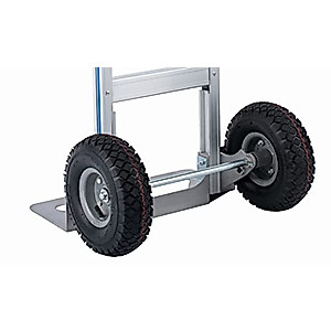 SHZOND Aluminum Hand Truck 2 in 1 Convertible Hand Truck 1000 LBS Capacity Hand Truck and Dolly Utility Cart