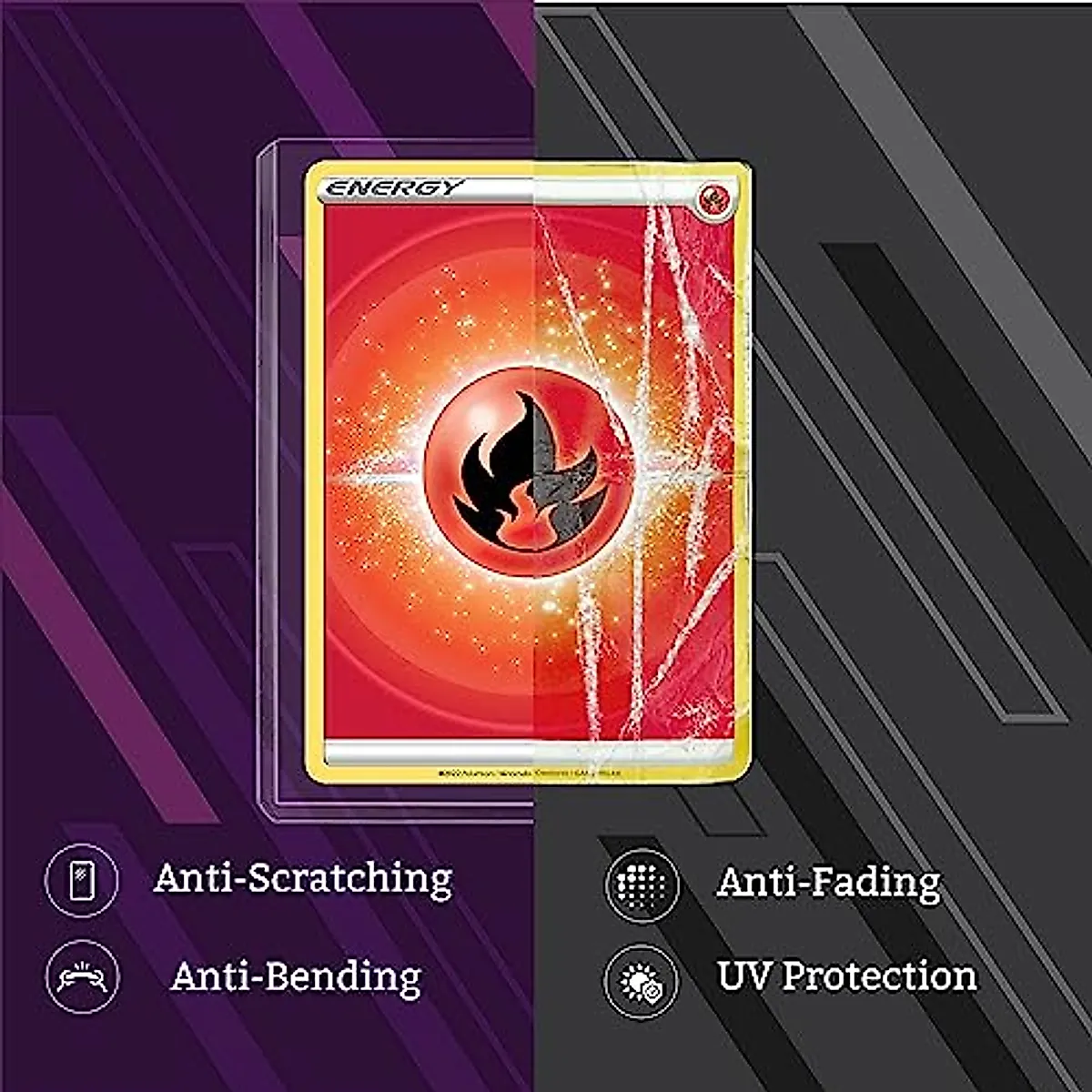 /CARD·DICT 50ct Top Loaders Compatible with Pokemon Trading Card 35pt 3” x 4“ Rigid Sports Cards Protectors, Hard Plastic Sleeves Toploader for MTG, Yugioh, Baseball, Sports Game Trading Card