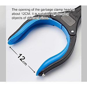 JBNCRYGD Foldable Grabber Reacher Tool for Elderly, Reacher Grabber Pickup Tool, Handy Trash Claw Grabber, Reaching Assist Tool for Trash Pick Up,B