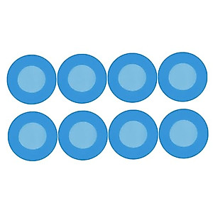 Mobestech 5sets Case Stethescope Nursing Stethethoscope Stethascope Case Protective Cover Head Protective Cover Blue 8pcs*5