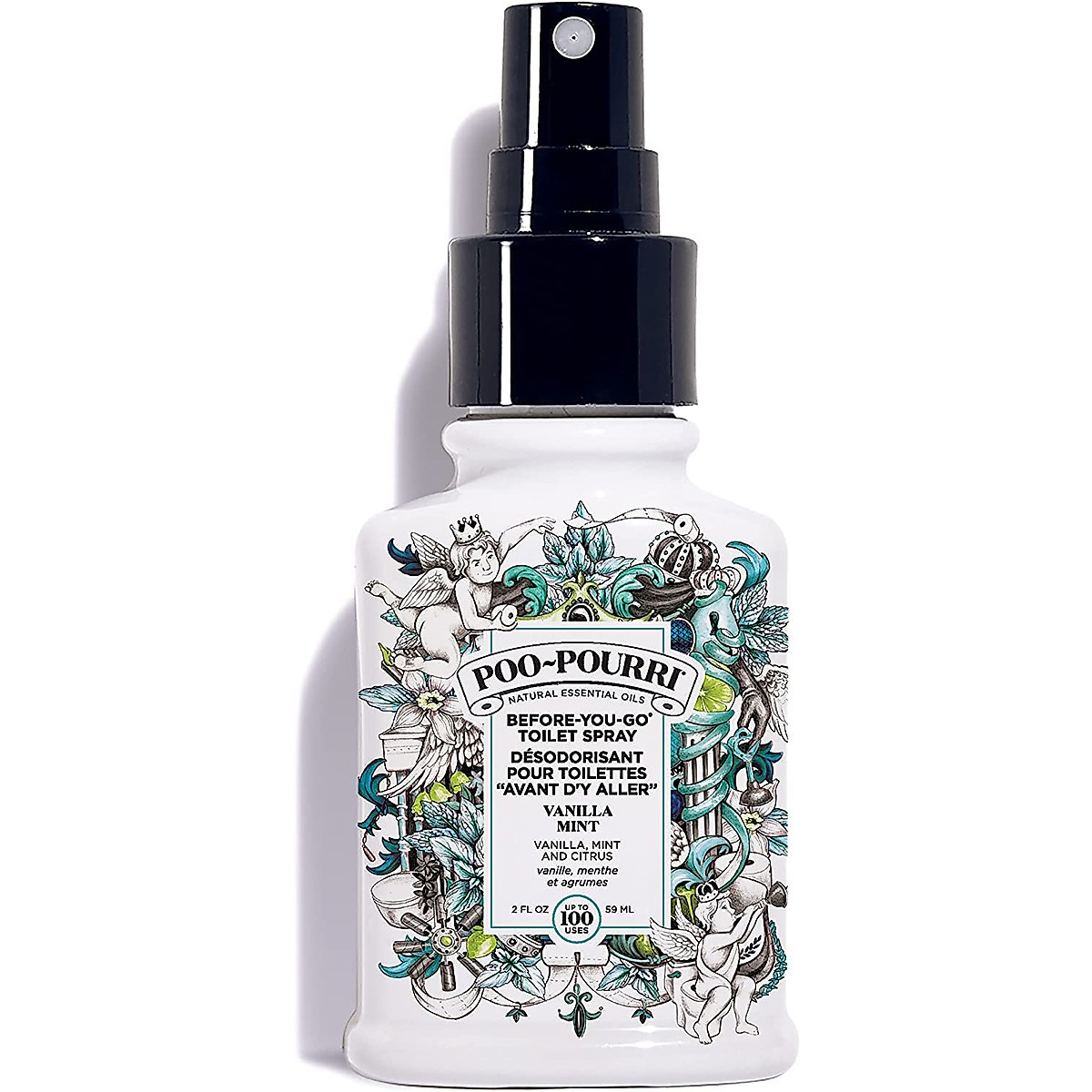 Poo-Pourri Before You Go, Vanilla Mint Scent, 59 ml (Pack of 1)