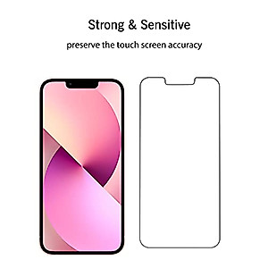 Ailun Glass Screen Protector for iPhone 13 mini [5.4 Inch] Display 2021 3 Pack Tempered Glass