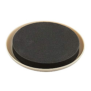 Prime-Line MP75021 3-1/2 inch Beige Plastic Reusable Round Furniture Sliders for Carpet (4-Pack)