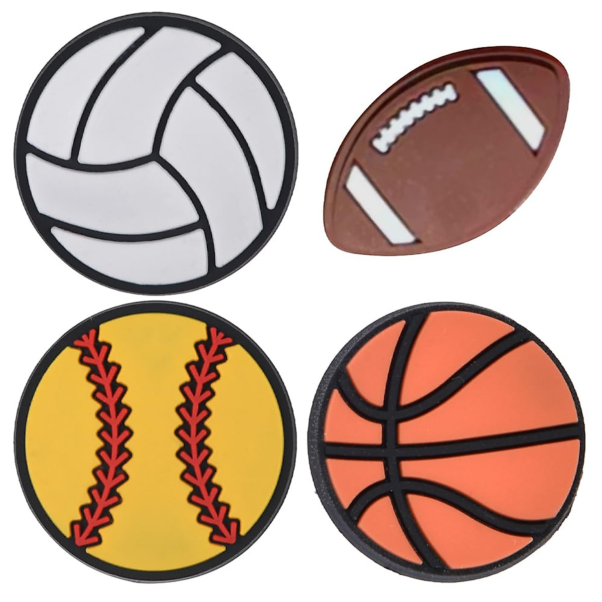 30 Pieces Sets Skull Face Shoe Cartoon Charms Horror Movie Anime Shoes Decorations Drawing Rainbow Shoes Accessories