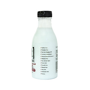 Teenology Shampoo for Teens - Avoid Forehead and Body Breakouts - No Sulfates or Parabens, Noncomedogenic, Natural Botanical Extracts, 16 oz. (Blueberry Pomegranate Cucumber)