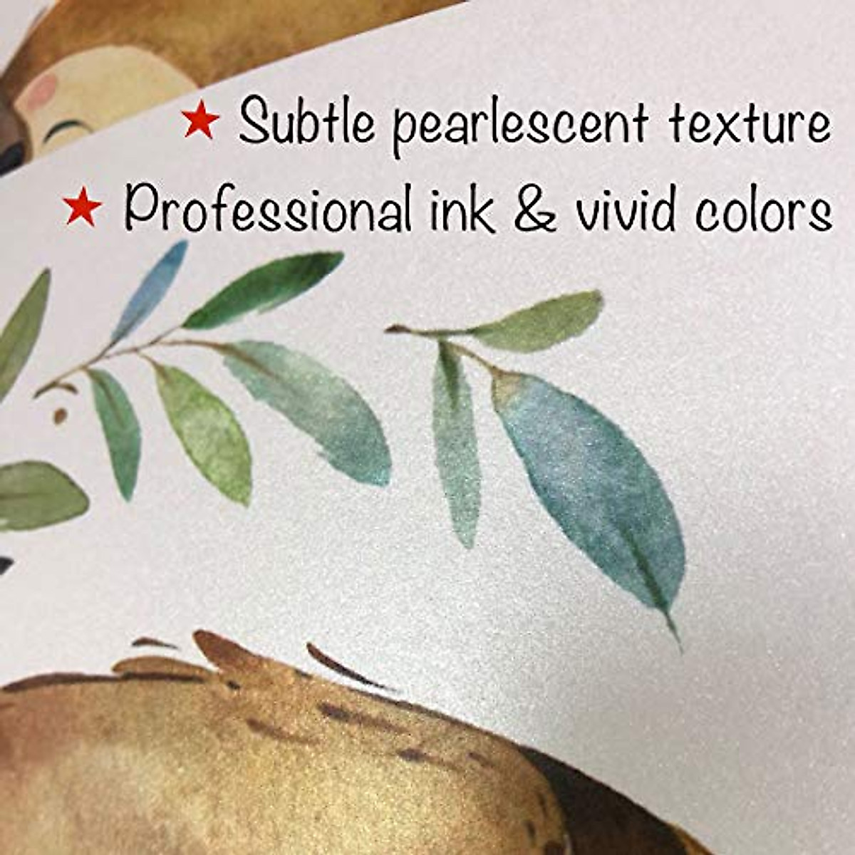 SUUURA-OO Lovely Inspirational Words Texture of Dreams Watercolor Sea marine life Art Print Set of 4 (8”X10”), Sea Turtle Seahorse fish whale Jellyfish Wall Poster, Blue Ocean Theme Nursery Kids Room Wall Decor