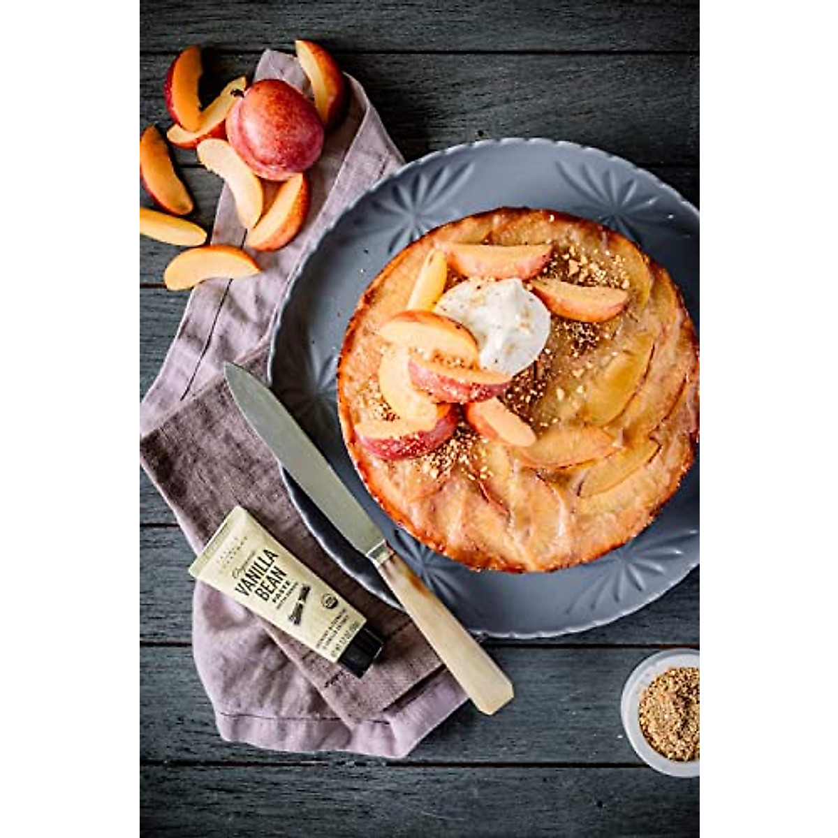 Taylor & Colledge Organic Vanilla Bean Paste with Seeds, 1.7oz Tube