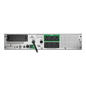 APC 750VA Smart UPS with SmartConnect, SMT750RM2UC Rack Mount UPS Battery Backup, Sinewave, AVR, 120V, Line Interactive Uninterruptible Power Supply