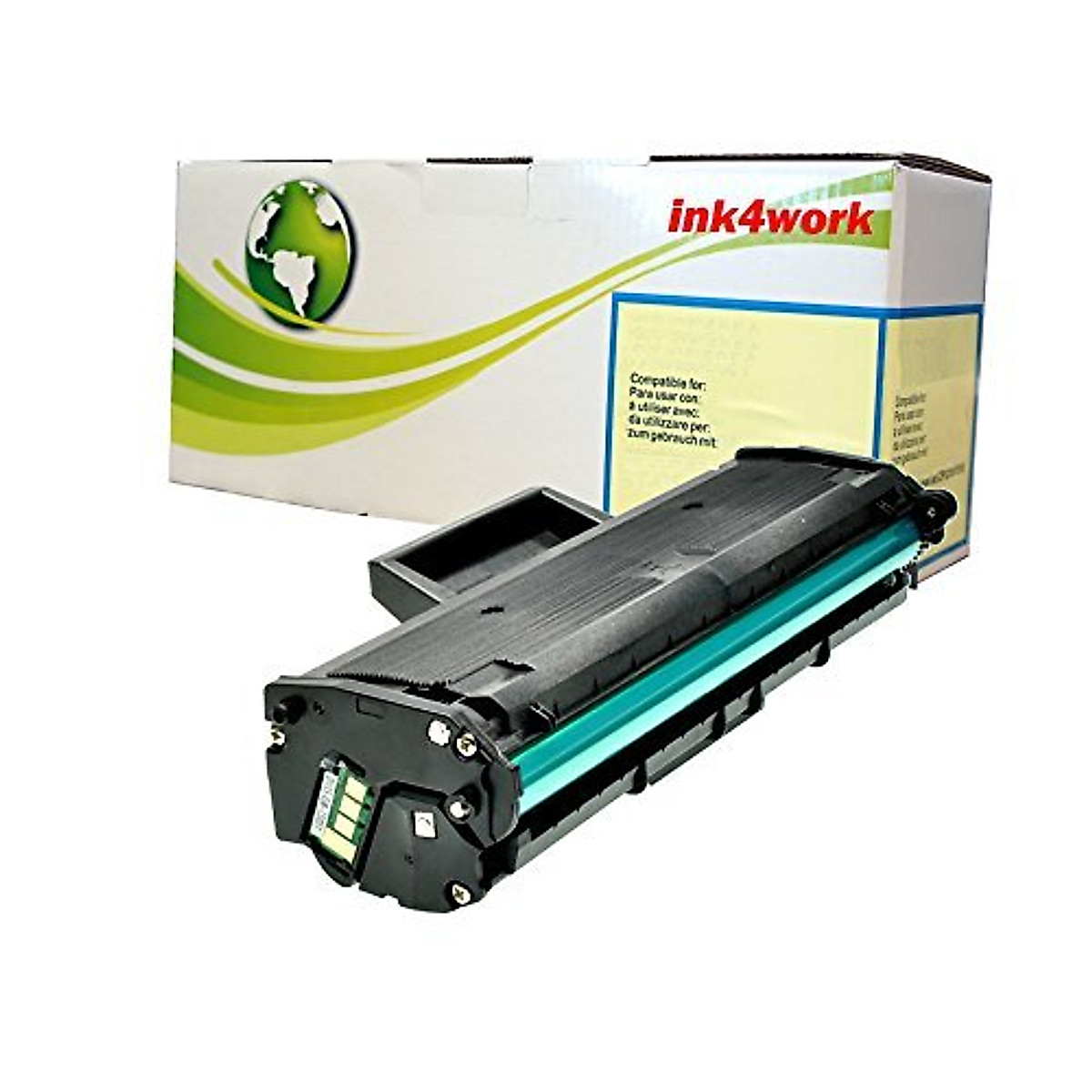 Ink4work© DB1160 Compatible Toner Cartridge for Dell B1160, B1160w, B1163w, B1165nfw (331-7335, HF442) (1 Pack Black)