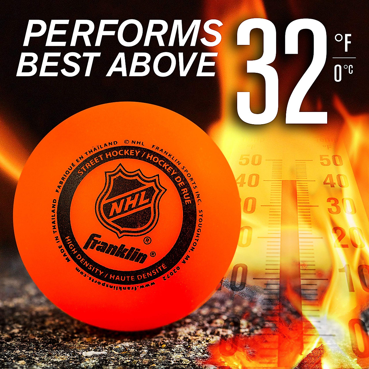 Franklin Sports NHL Multi- Density 3 Ball Pack (42045)