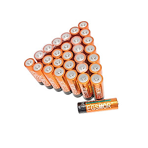 AA Long Lasting High-Performance Alkaline Batteries,AA Alkaline Batteries for Household,Office Devices and Business (AA+ 4 Count)