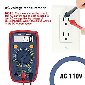 AstroAI Digital Multimeter with Ohm Volt Amp and Multi-Functional OBD2 Scanner- Bundle