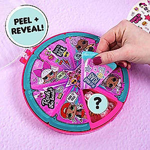 Horizon Group USA L.O.L. Surprise! Surprise Reveal Jewelry Box, Peel to Reveal Jewelry Pieces.DIY Jewelry Making Kit.Activity Kit Includes 1200+ Charms & Beads Along with Storage Box.