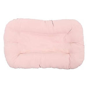 Baby Sleeping Lounger, Detachable Newborn Bassinet Neck Support Uterus Shape Soft Cotton for Home Use (Pink)