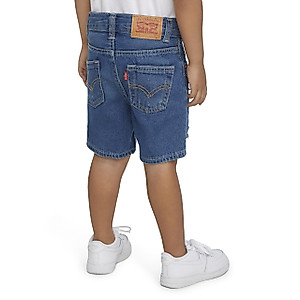 Levi's Boys' 511 Slim Fit Denim Shorts, Paper Shredder, 8
