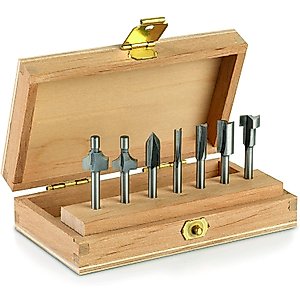 Bosch 26150660JA 660 7pc Router bit Set