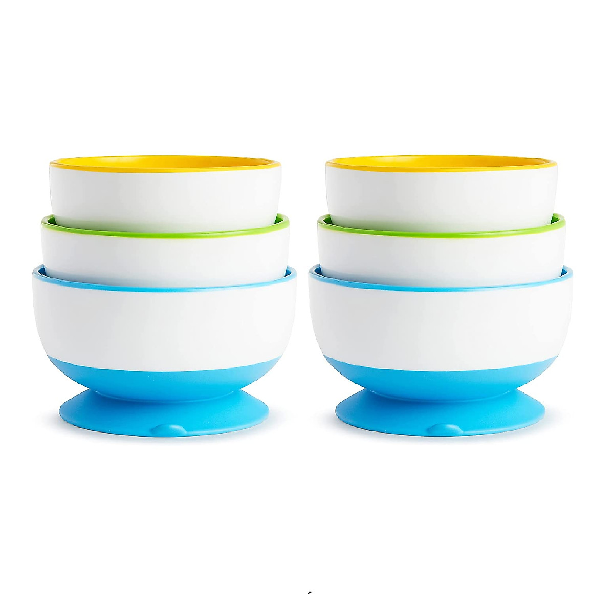 Munchkin Stay Put Suction Bowl, 3 Count, 2 Pack