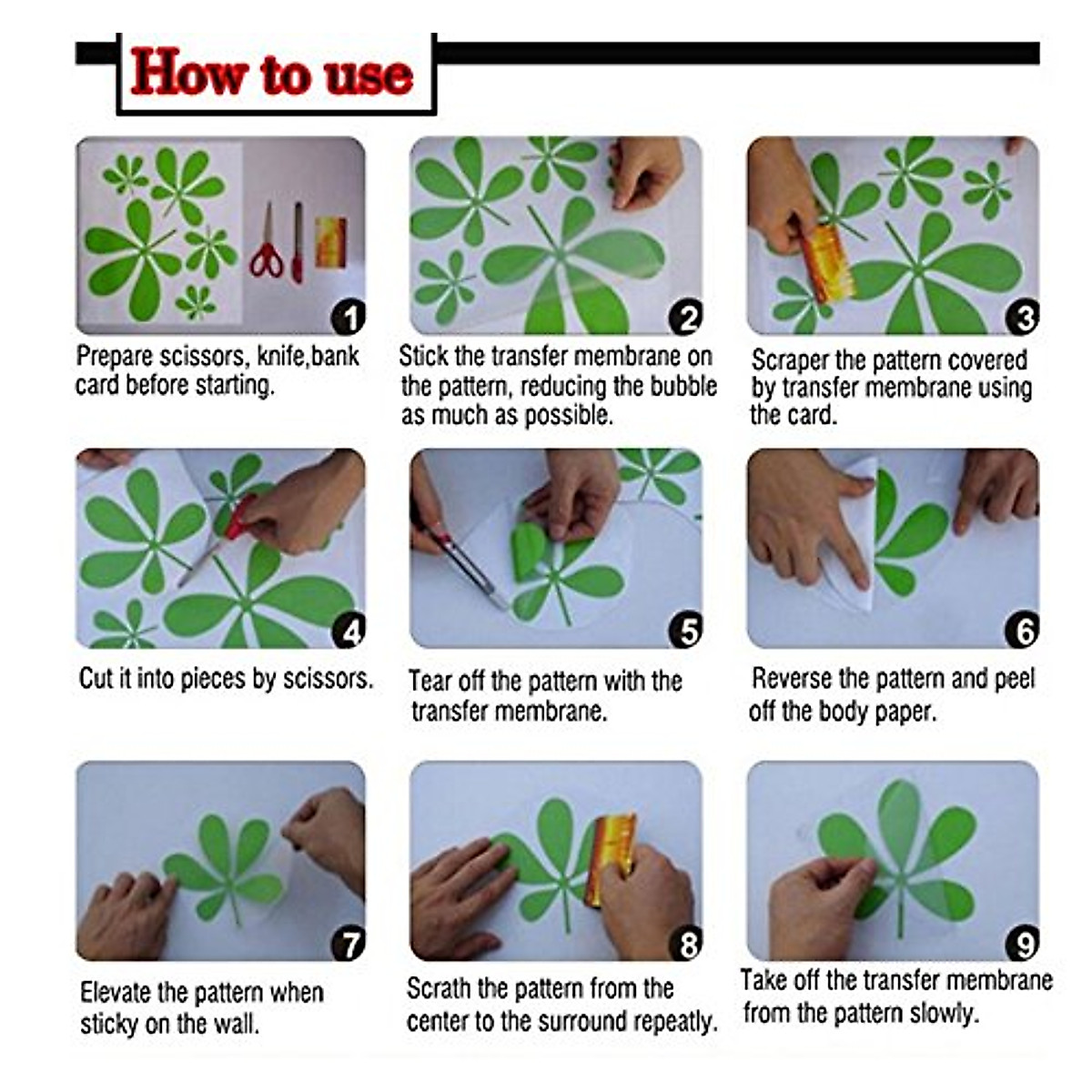 DXLING 49.2inch Large Beauty Salon Eyelash Wall Decor Stickers Make Up Store Home Decoration Murals (LC560 Black）