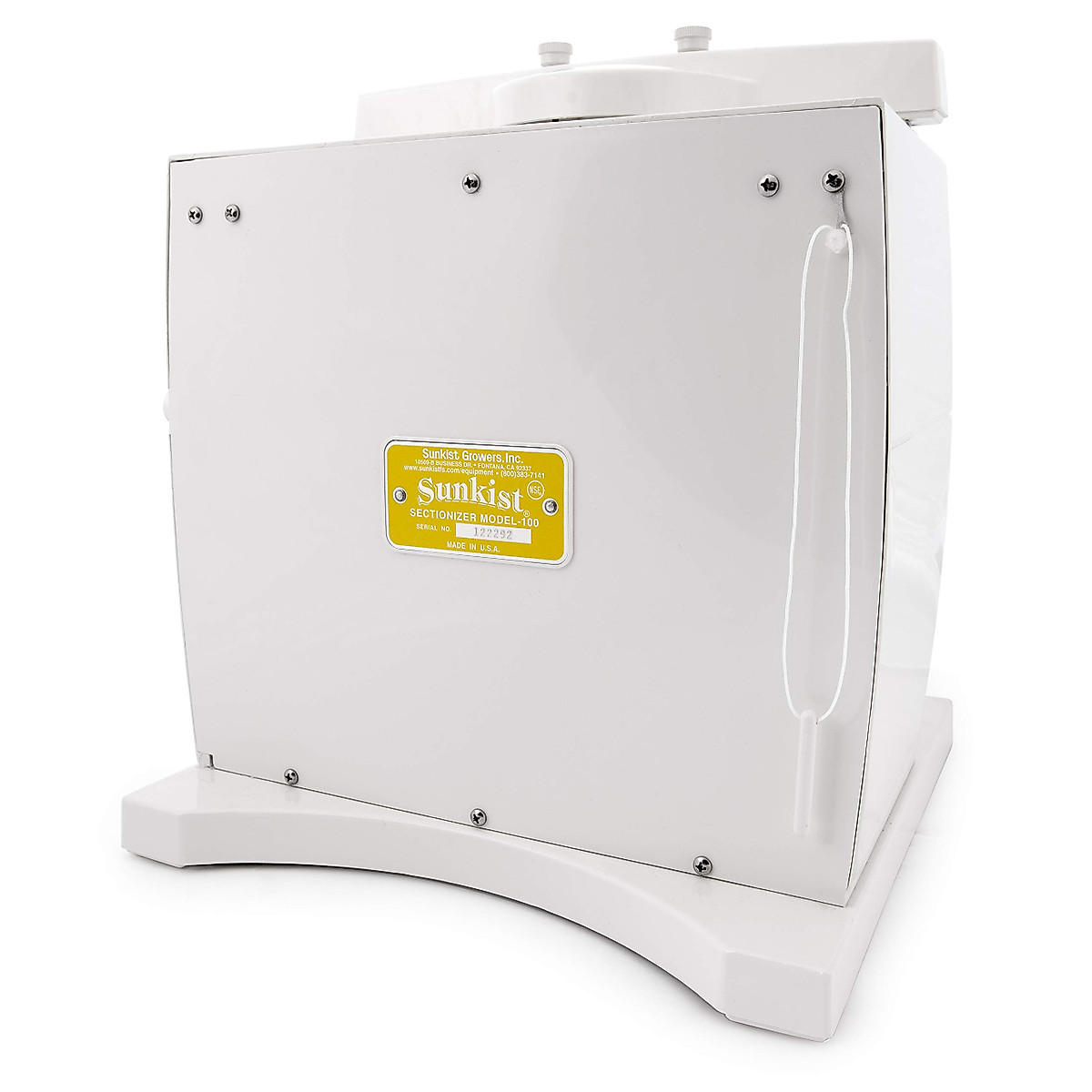 Sunkist Growers | Commercial Series Sectionizer with 8 Wedge Blade Cup | Fruit & Vegetable Cutter | Food Preparation | Interchangeable Kitchen-Grade Stainless Steel Blades | NSF Approved | Model S-104