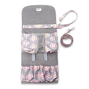 DEMDACO Lillybit Diaper Clutch, Floral